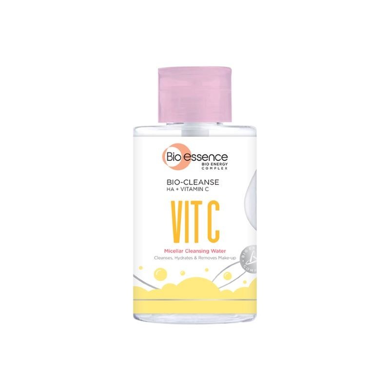 BIO-ESSENCE Bio-Cleanse HA+Vit C Micellar Cleansng Water 300ml | Shopee ...