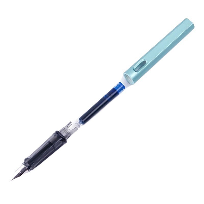 Kantung dakwat pen keluli boleh digosok, biru murni, biru hitam, hitam ...