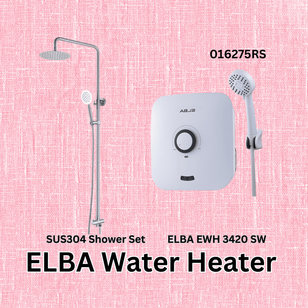 Elba Instant Water Heater | Snow White | ATTIVO Series | With AC ...