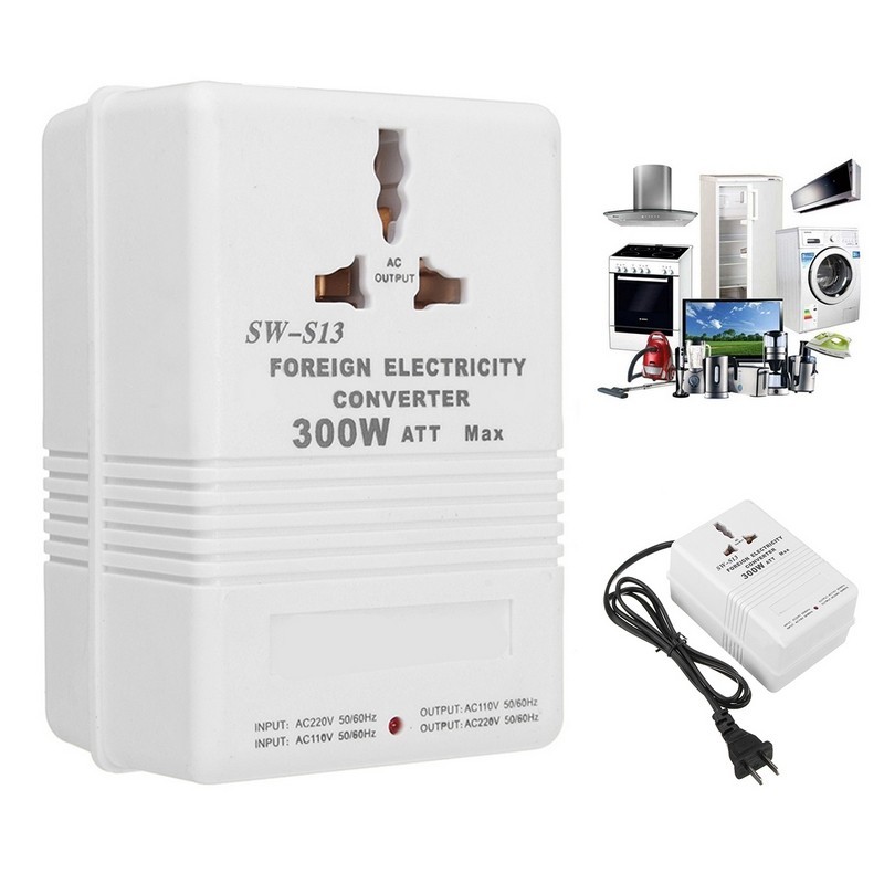 300W 110V to 220V Step Up/Down Travel Voltage Converter Adapter Transformer | Shopee Malaysia