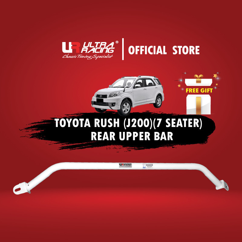 Ultra Racing | Toyota Rush (J200) 1.5 '06-'17 7 Seater 4WD- Rear Upper ...