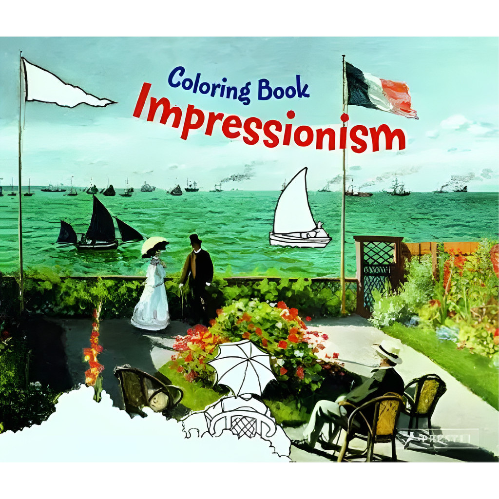 Impressionism Coloring Book/Doris Kutschbach [Sanmin Online Bookstore ...