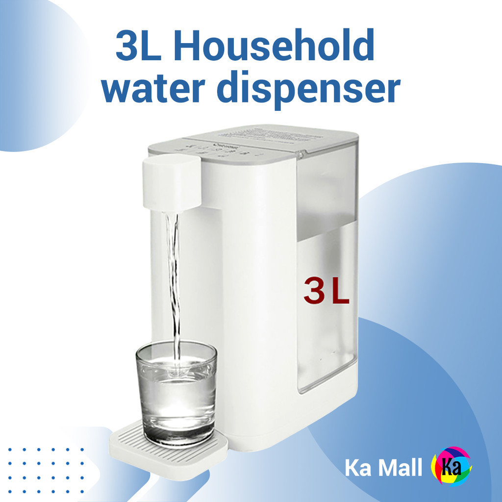 3L Instant Hot Water Pot Kettle Heater Dispenser Safe Water Dispenser ...