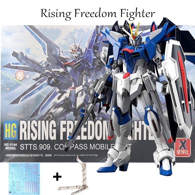 HG Gundam Lfrith Anavata Rising Freedom Windam GM Spartan Snow Dom Test ...