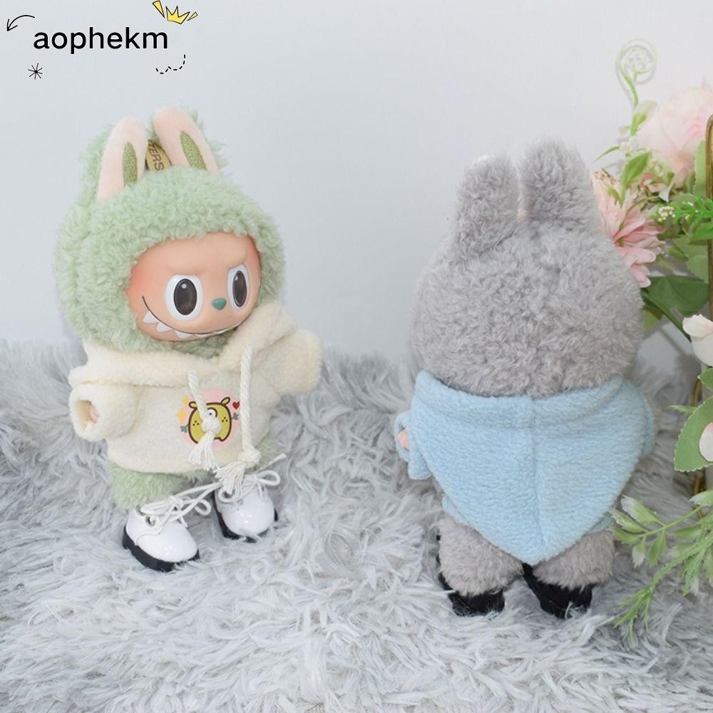 AOPHEKM Labubu Hoodie, Hand-made DIY Labubu Clothes Matching ...