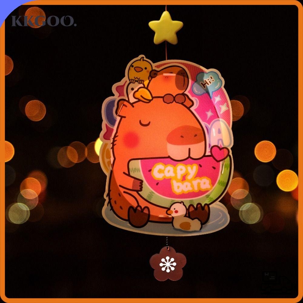 KKGOO Mid-Autumn Festival Lantern, Cute Cartoon Handmade Mini Luminous ...