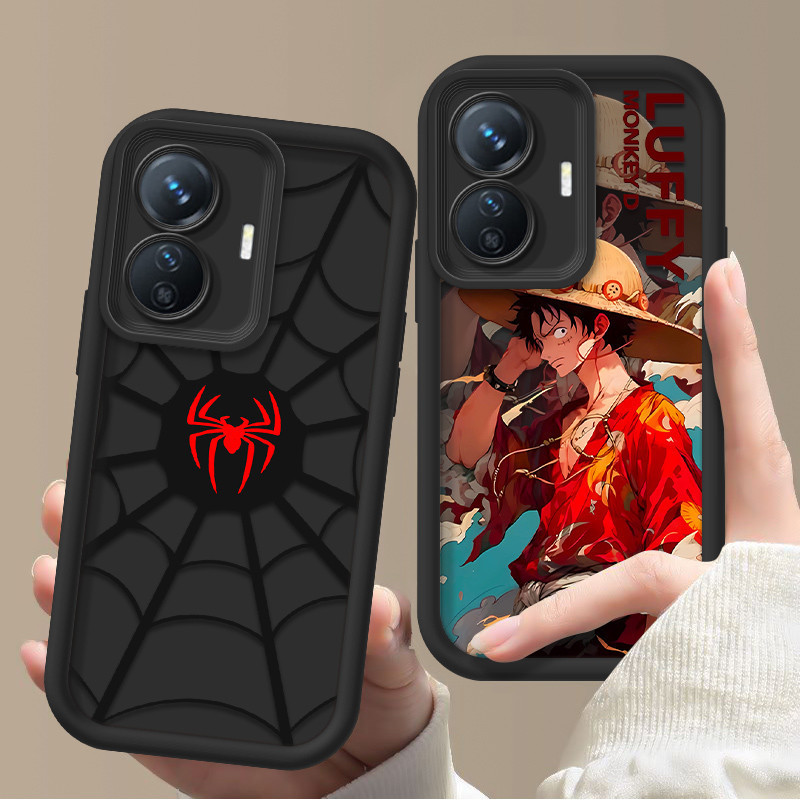 Casing Vivo Y77 5G Casing Pop Mart Phone Casing Cool Cartoon Labubu ...