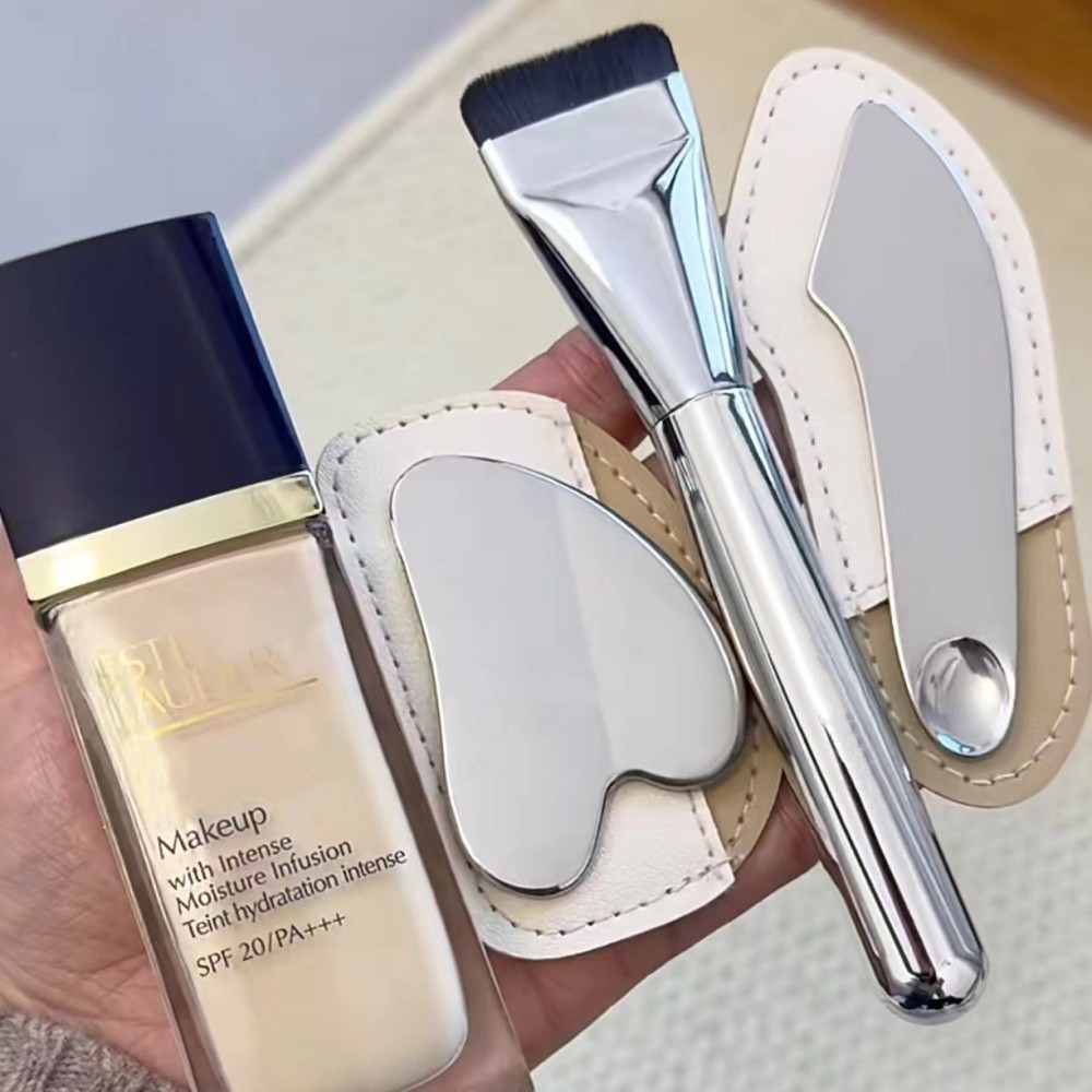 New Stainless Steel Foundation Spatula Mask and Eye Cream Spoons Multi ...