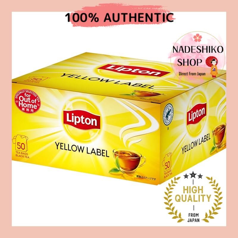 Lipton Black Tea Yellow Label 50 [Tea Bags] 2.0g x 50 bags Lipton Black ...