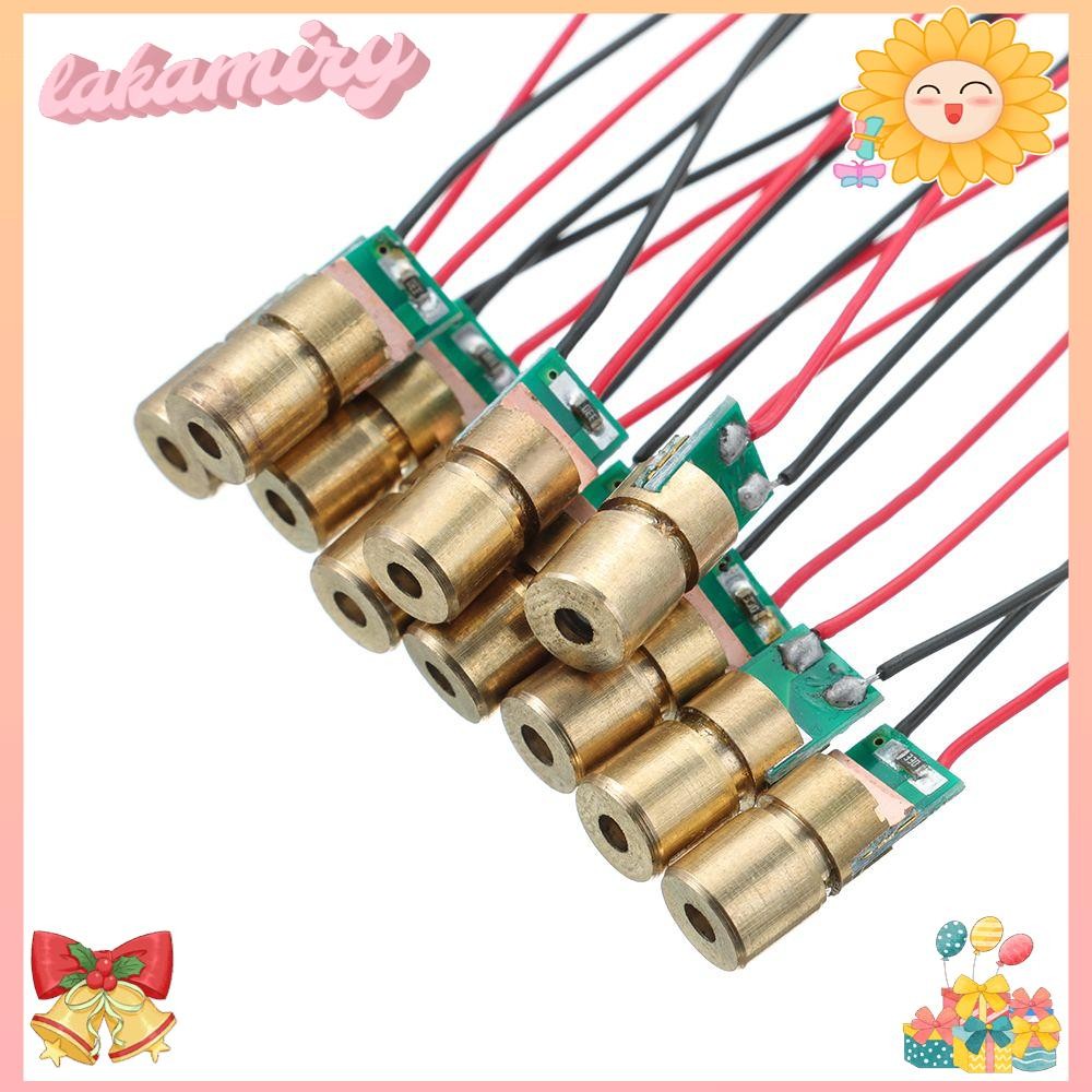 LAKAMIRY 1/3/5/10pc Laser diodes Copper Head Red Sight Mini Dot Diode ...