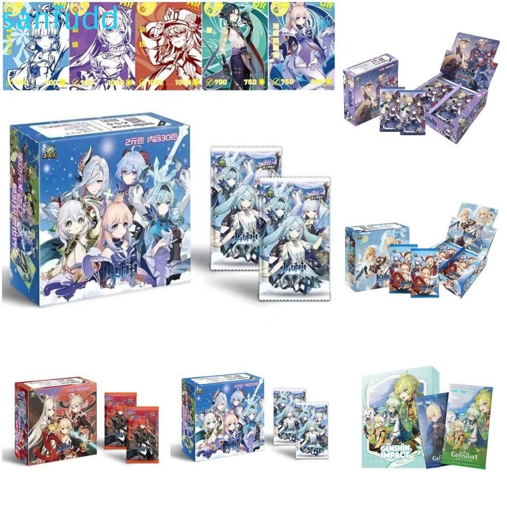 SANFUDD Genshin Impact Lomo Card Set, Anime Genshin Impact Collection ...