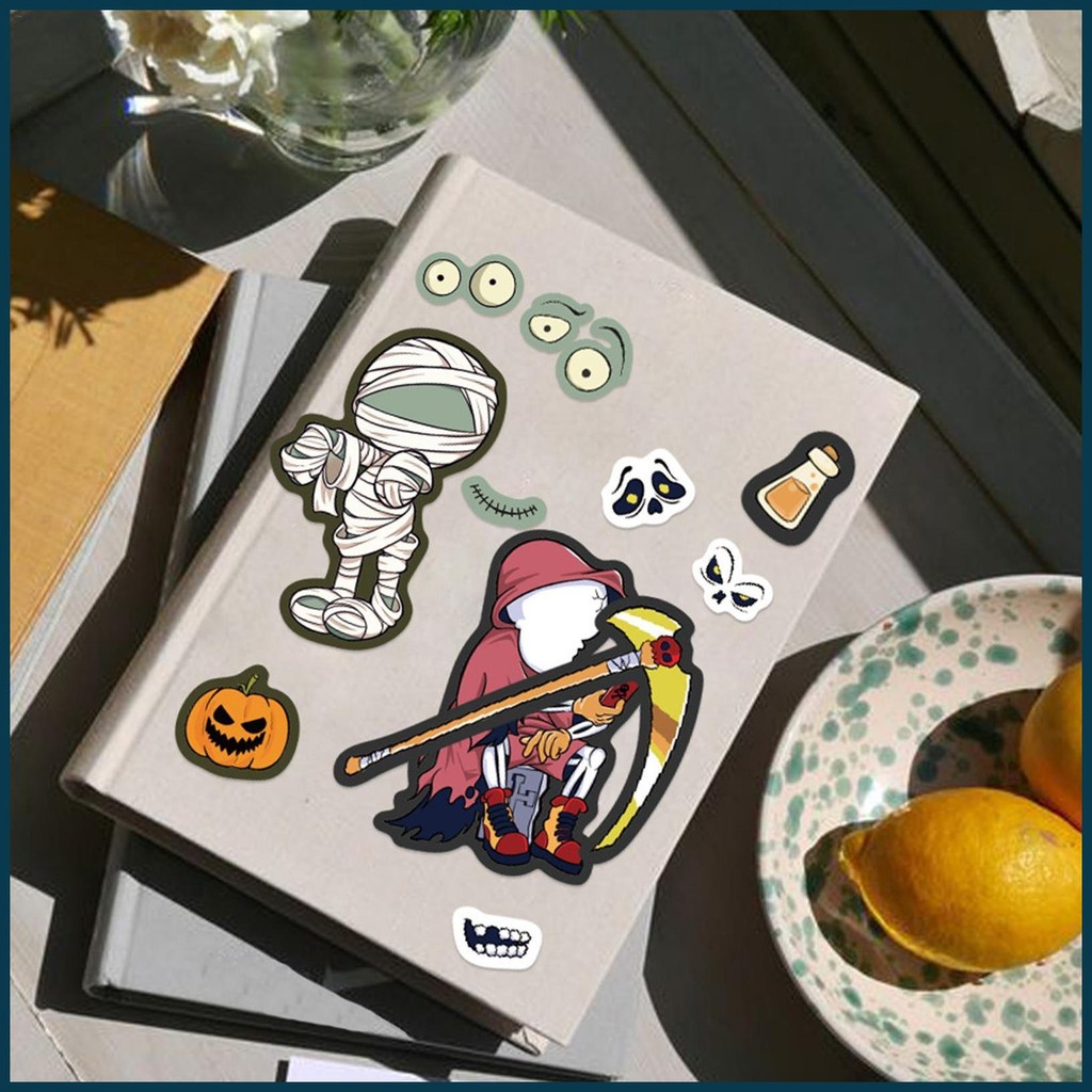 Sticker Faces Sheets 8X Make Your Own Halloween Character Mix and Match ...