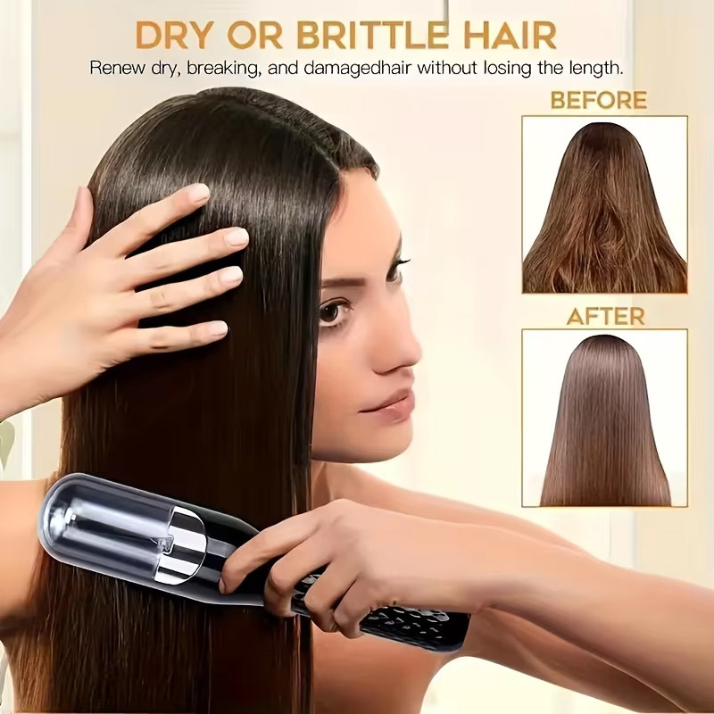2-in-1 Automatic Electric Hair Clipper Hair Trimmer Chipper Hair Edge Control Multi-functional ...