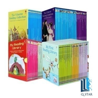 Usborne Reading Library Level 1,2,3,4 Early Learning Kids Story Books ...