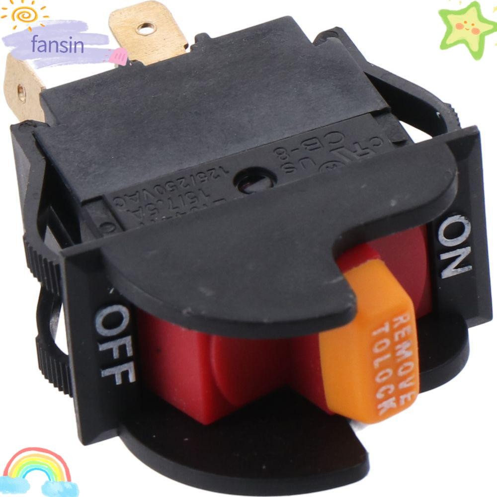 FANSIN 71353, 125/250v Dual Voltage Safety Toggle Switch, Bench Saw On ...
