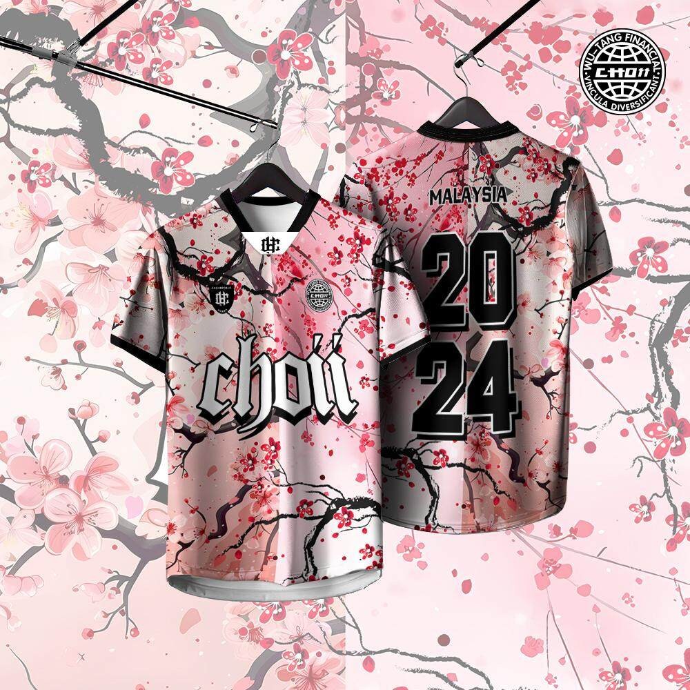 Sakura series Choii Jersey 2024 Sublimation Tshirt | Baju Merdeka ...