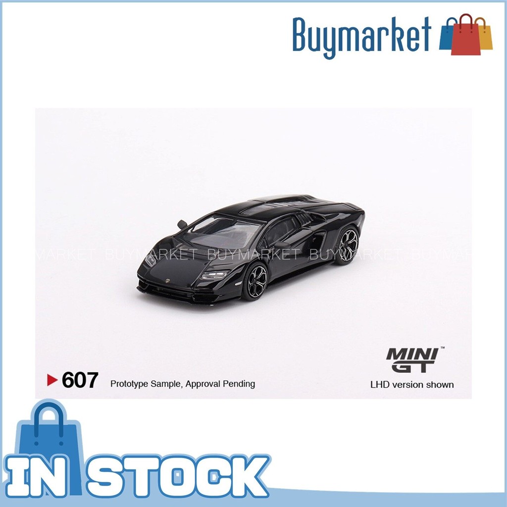 [Authentic] (In Stock) Mini GT 1:64 Diecast #607 Lamborghini Countach ...