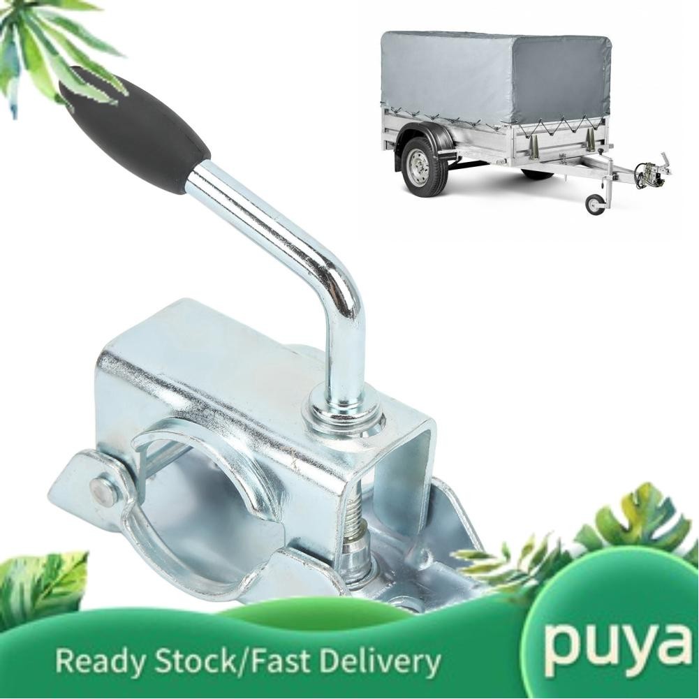 Puyas Jack Wheel Prop Stand Split Clamp For 48mm Pipe Diameter | Shopee ...