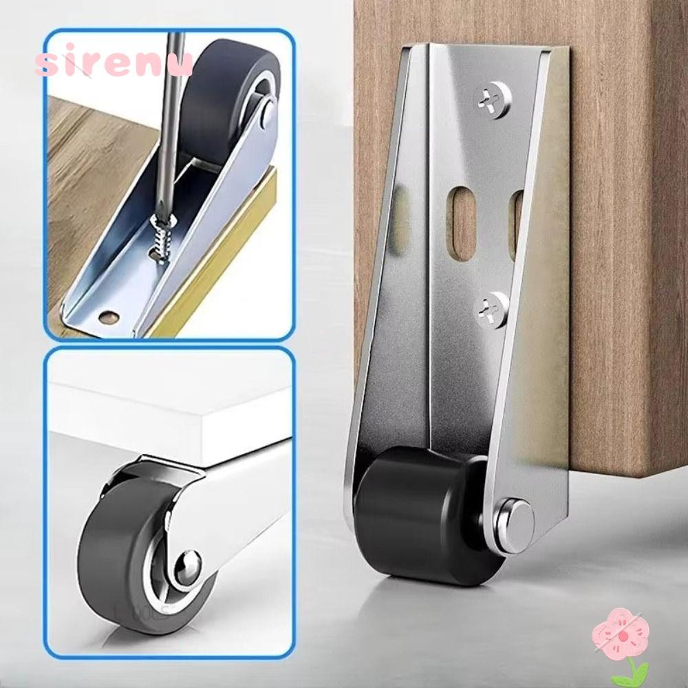 SIRENU Furniture Caster, Silent Household Moving Tool Directional ...