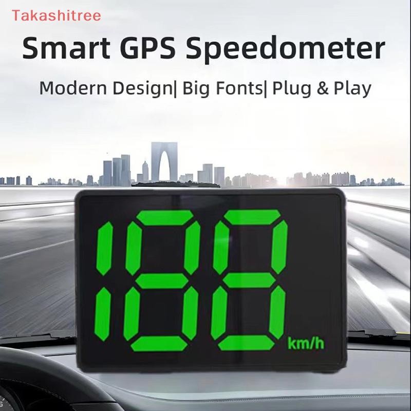 (Takashitree) GPS Car Digital Speedometer HUD Head-up Display Eletronicos Speed Gadgets ...