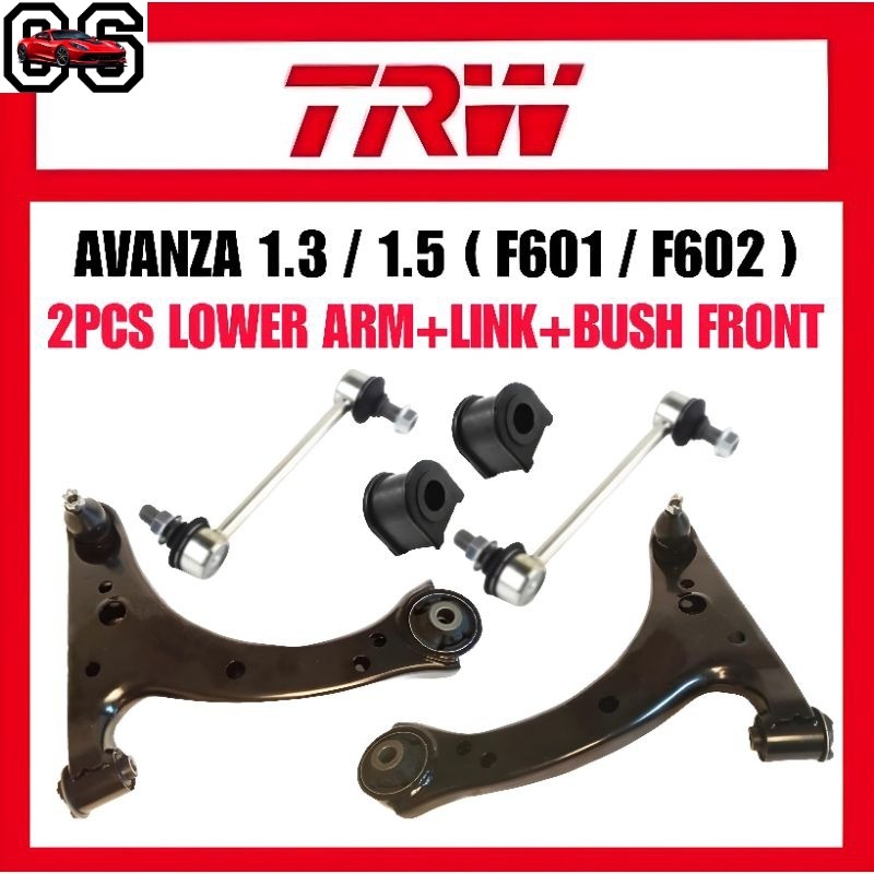 CS ORIGINAL TRW TOYOTA AVANZA 1.3 / 1.5 F601 / F602 ( 03-2011 ) FRONT ...