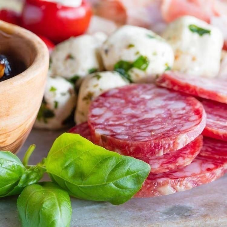 Rurun Italian Salami 100g Pizza Slices Pepperoni Western Food Pizza Raw ...