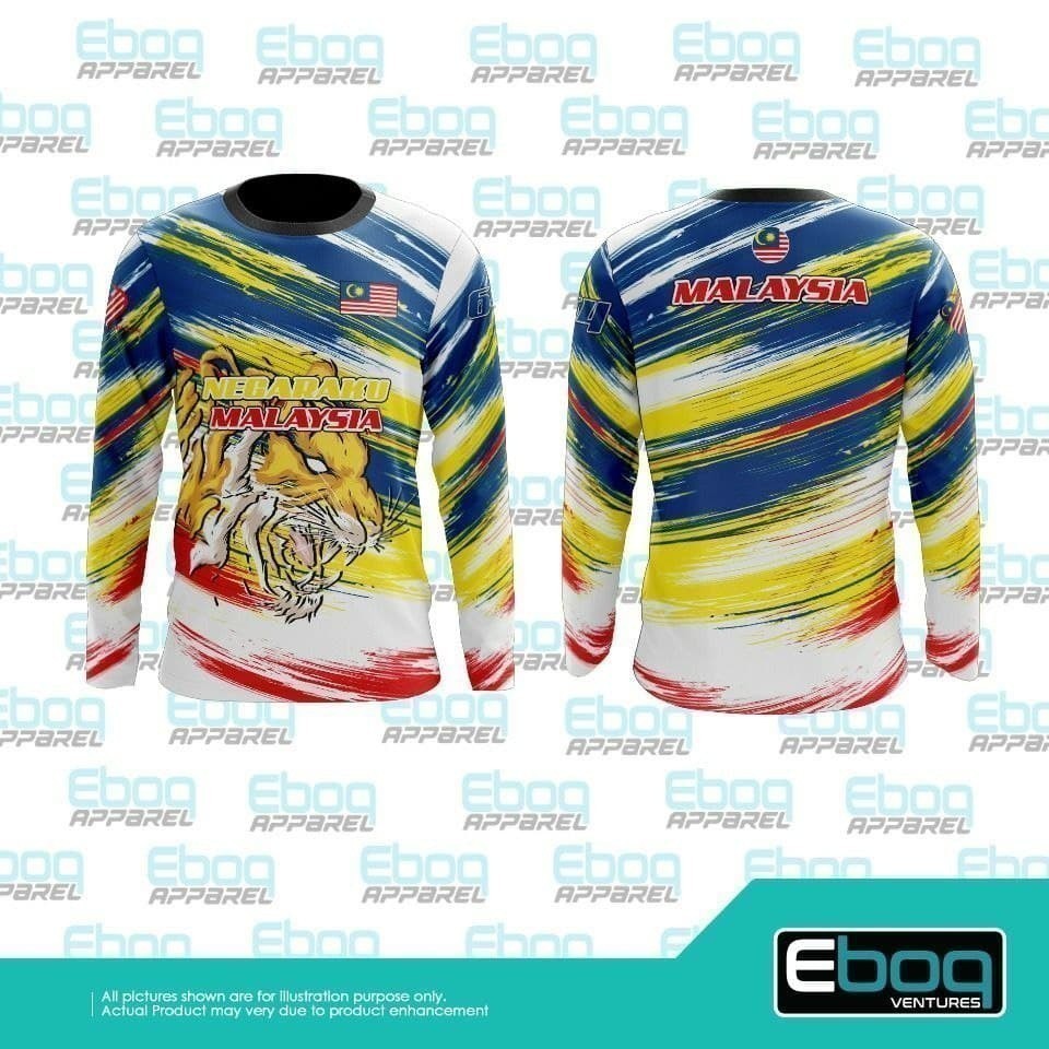 Sublimation 2024 baju Merdeka 01 / baju Merdeka kitty 64 Microfiber / Tshirt Merdeka ...
