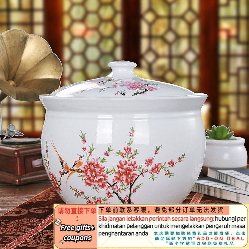 Get gifts/HY-6/One-Meter Girl 10\/20Jin Ceramic Rice Pot Jingdezhen ...