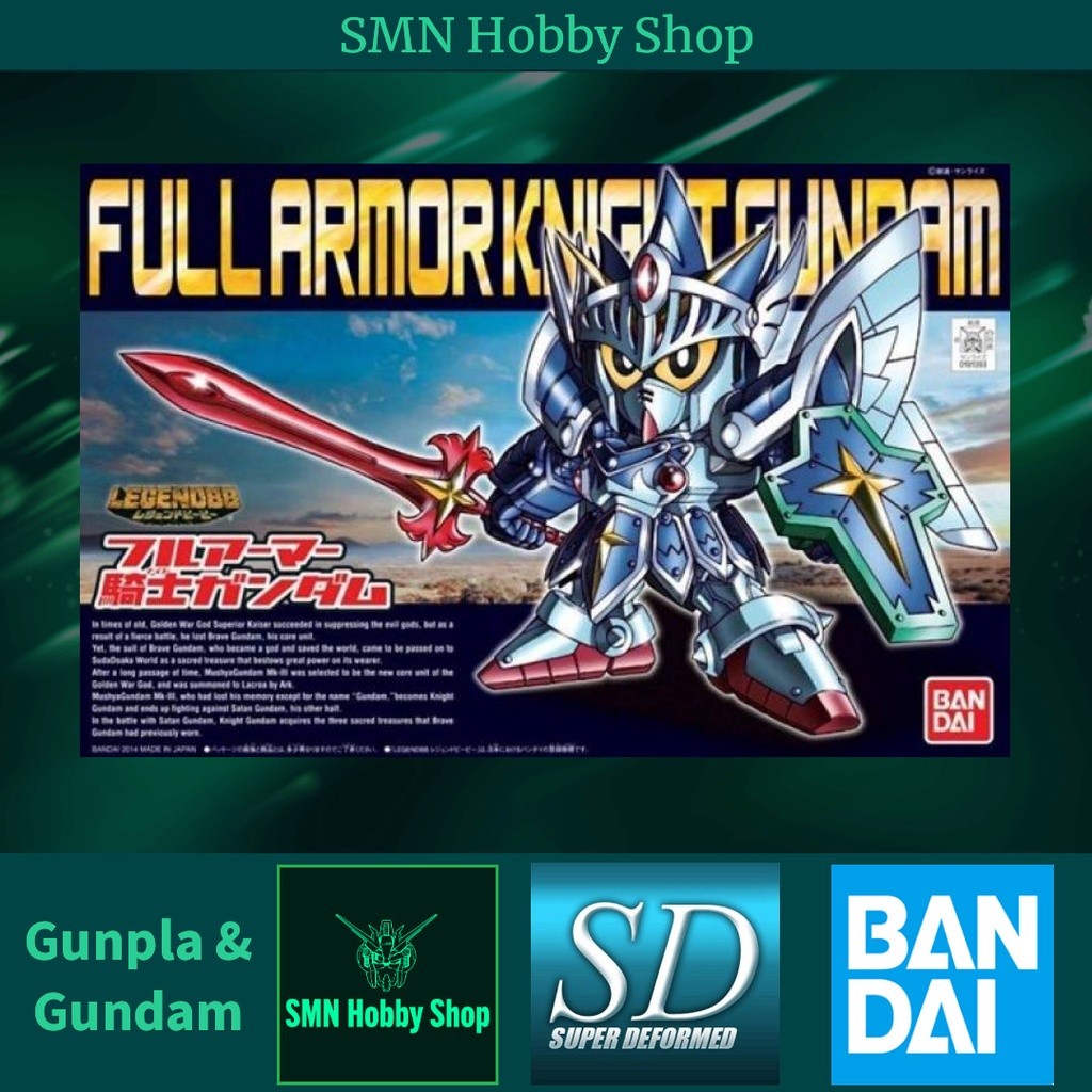 SD BB Super Deformed Full Armor Knight Gundam 393 Gunpla Gundam Toys ...