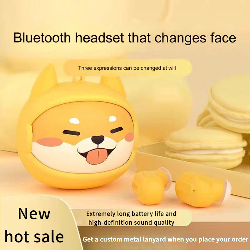 Earphone Bluetooth TWS Unique Design Bluetooth 5.4 Long Lasting Battery ...
