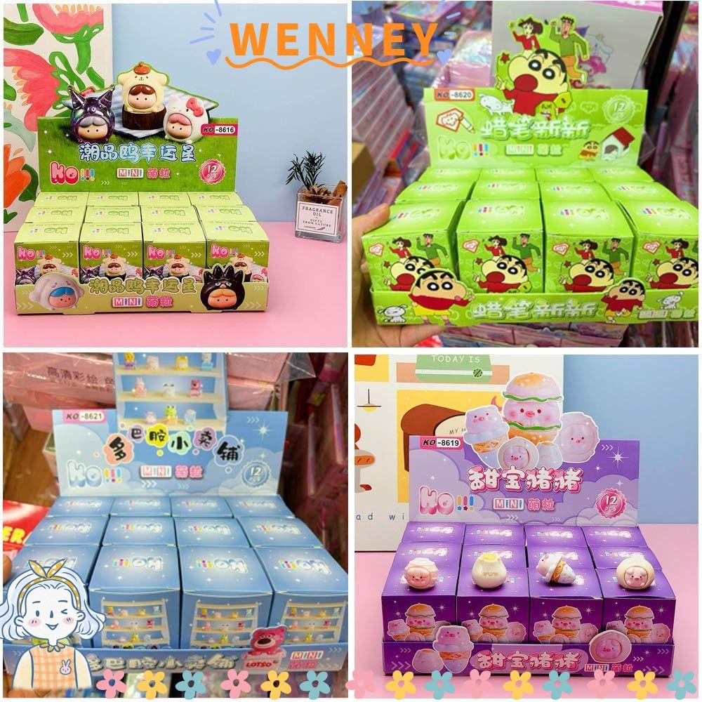 WENNEY 12/18 box/set Anime Cartoon Figure Model, Loopy Capybara Box ...