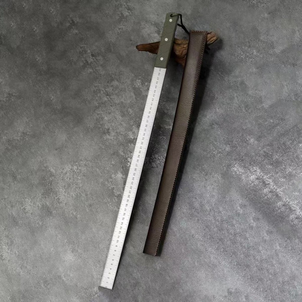 SG shipmentLongquan Forging5MMThick Hardened Steel Ruler Defense Ruler ...