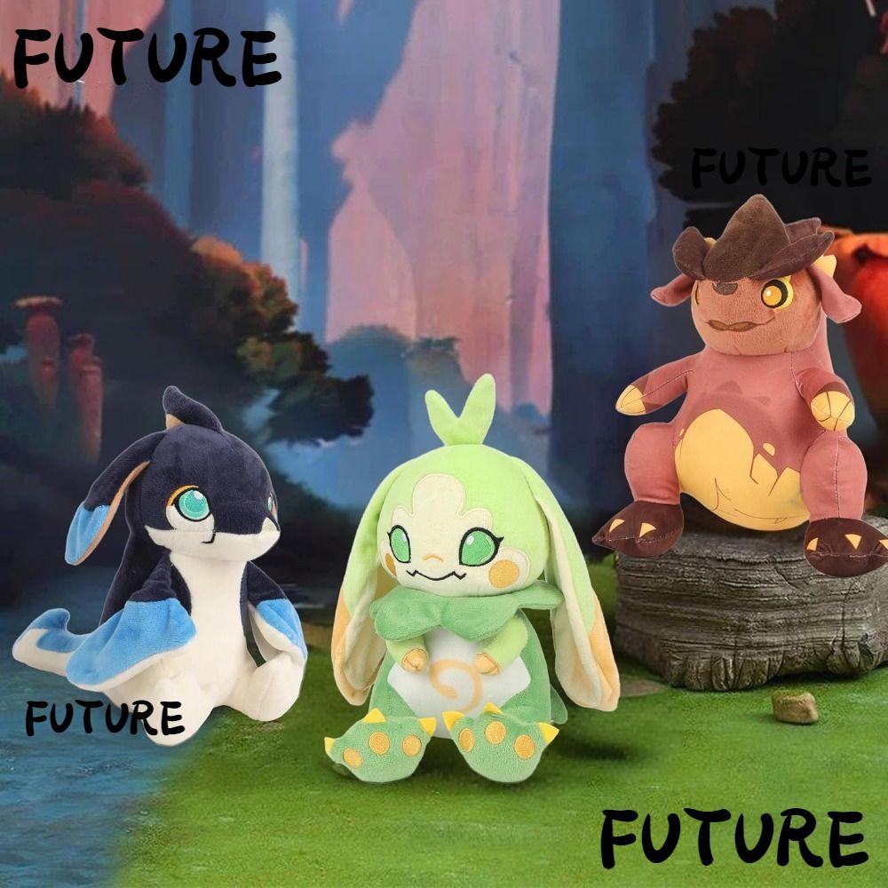 HL-FUTU 10 inch Natlan Dragon Whelp Plush Figure, Stuffed Plush Genshin ...