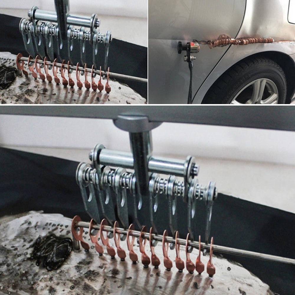 100x Dent Puller Rings For Spot Welding Car Body Panel Pulling Washer ...