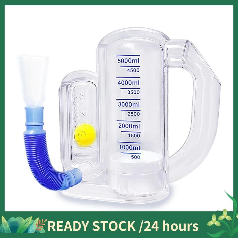 1 PCS Breathing Exercise Device for Lungs Deep Breathing Trainer ...