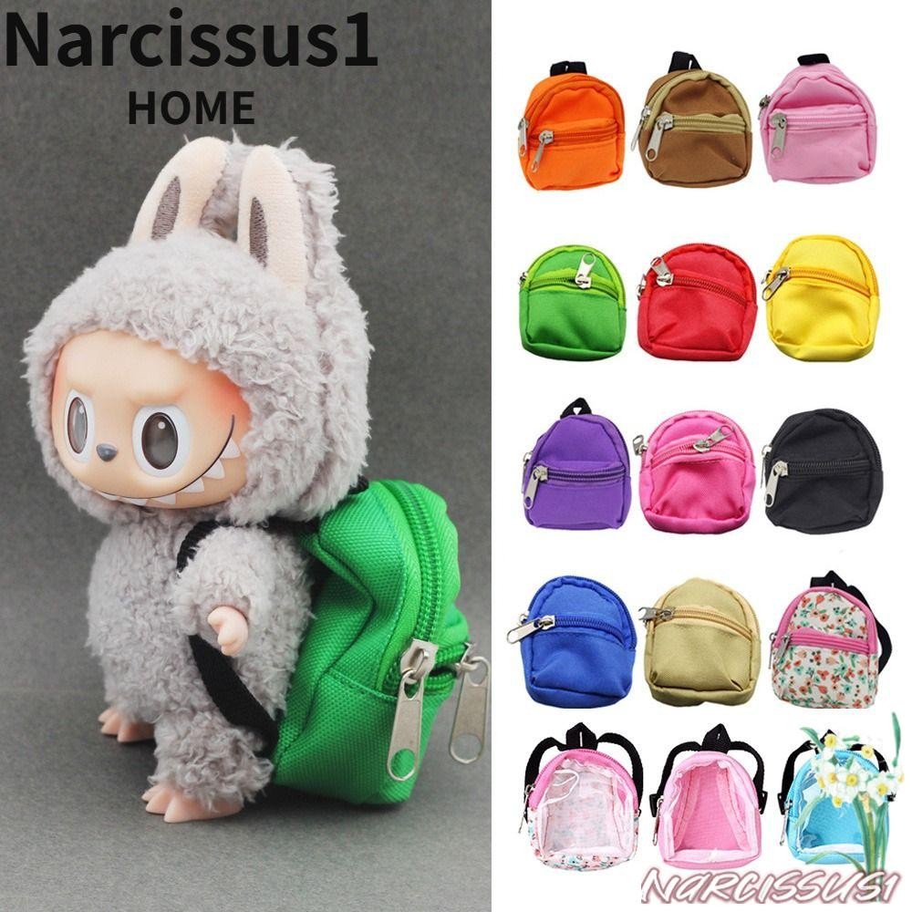 NARCISSUS Doll Bag, Haversack Canvas Style Mini Backpack, Cute Zipper ...