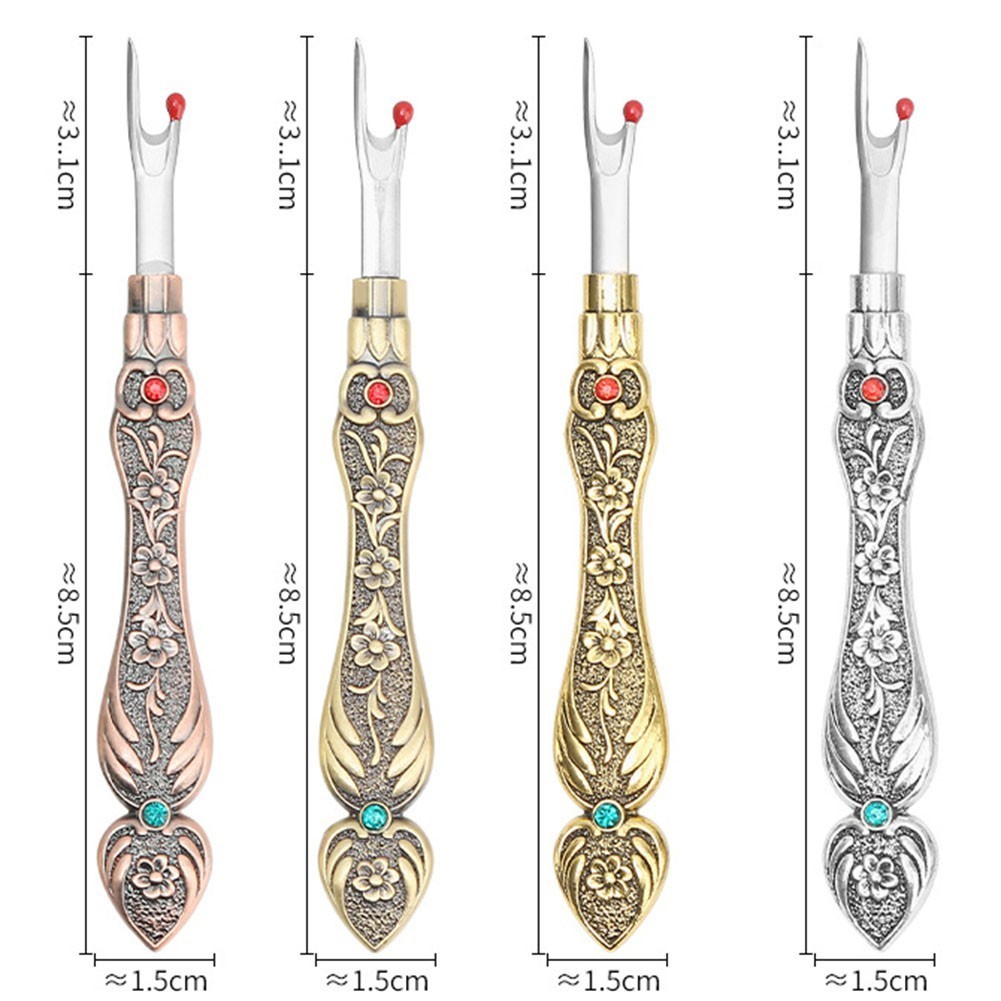 (THEBEST) Vintage Stainless Steel Handle Craft Thread Cutter Seam ...