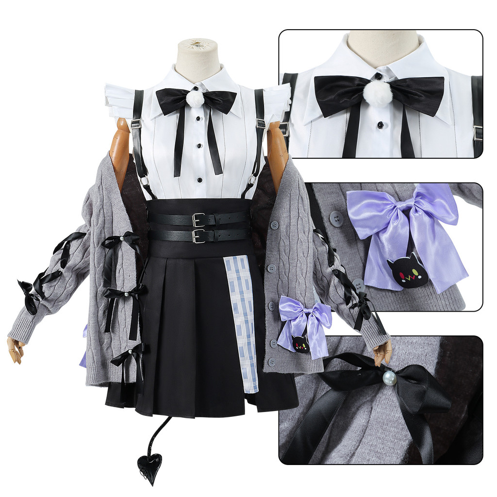 HOLOLIVE vtuber Tokyami Towa cosplay clothing anime Halloween stage ...