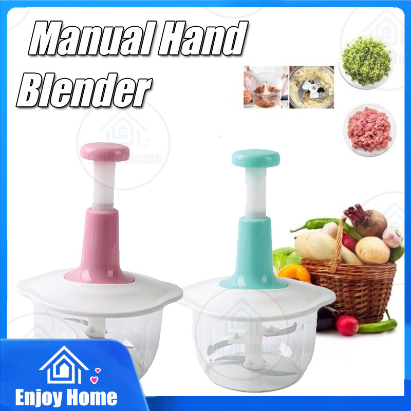 Manual Hand Blender Chopper Mixer Food Processor Chopper Meat Blender ...
