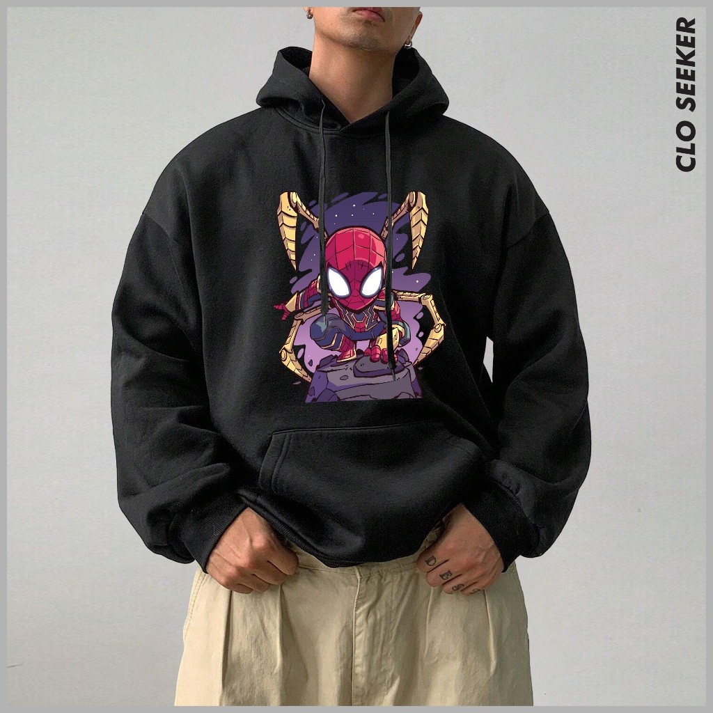 Spiderman Cartoon Art Hoodie Man Hoodie Fashion Streetwear Unisex Baju ...