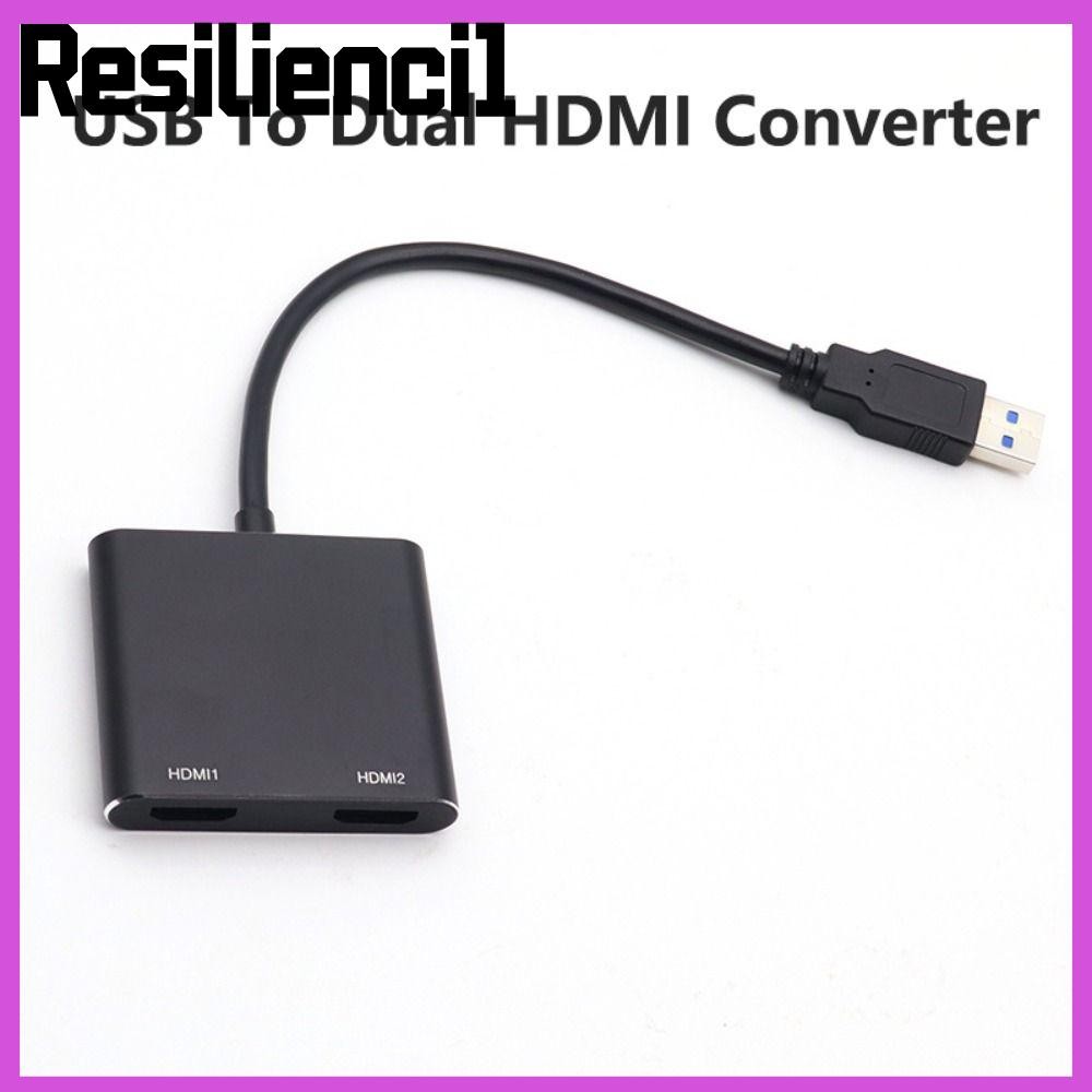 RESILIENCI1 USB To HDMI Adapter, USB 3.0 To HDMI Extended Converter USB ...