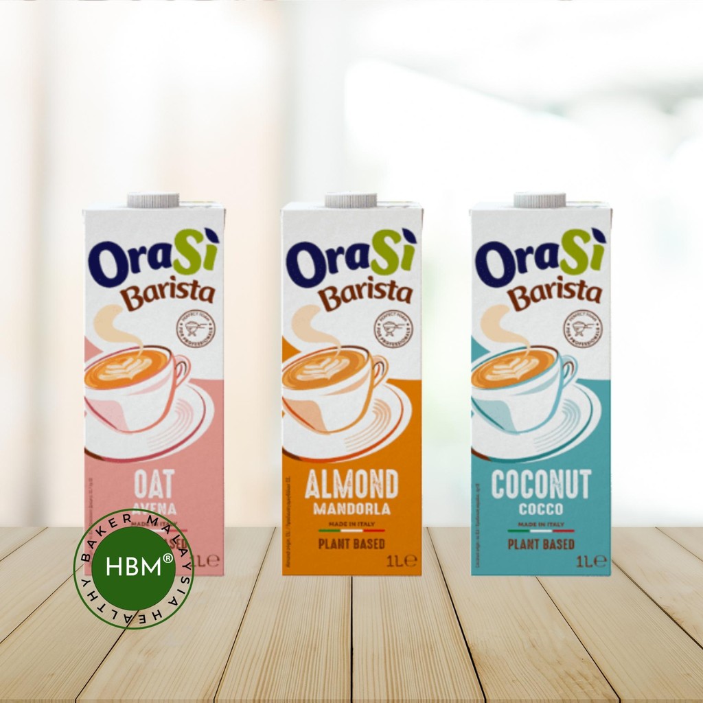 Orasi Barista Plant-based Drink 1 Liter / Oat Milk / Almond / Coconut ...