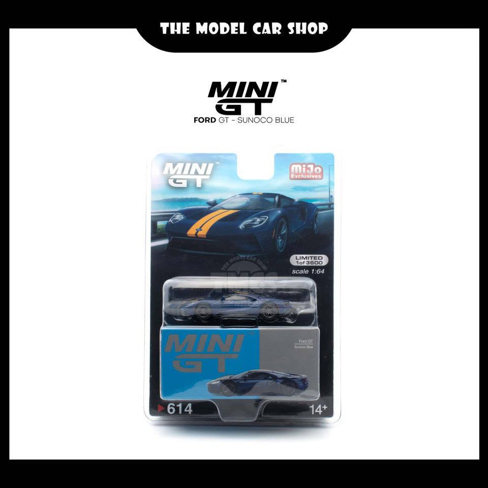 [mini Gt] Ford Gt Sunoco Blue Mijo Exclusive Shopee Malaysia