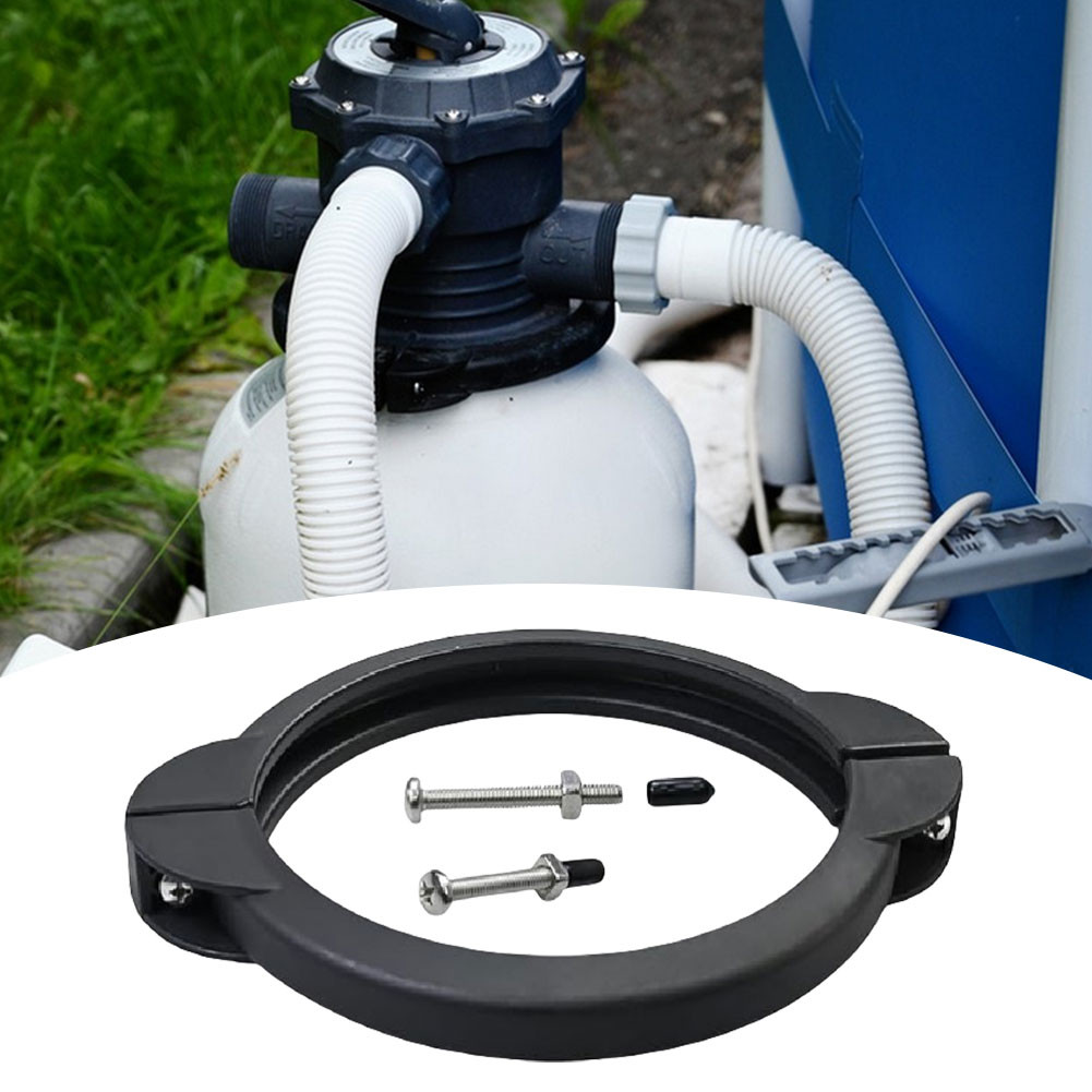 SF80110-2 Pool Clamp Collar Ring Replacement Part with Screws Pool ...