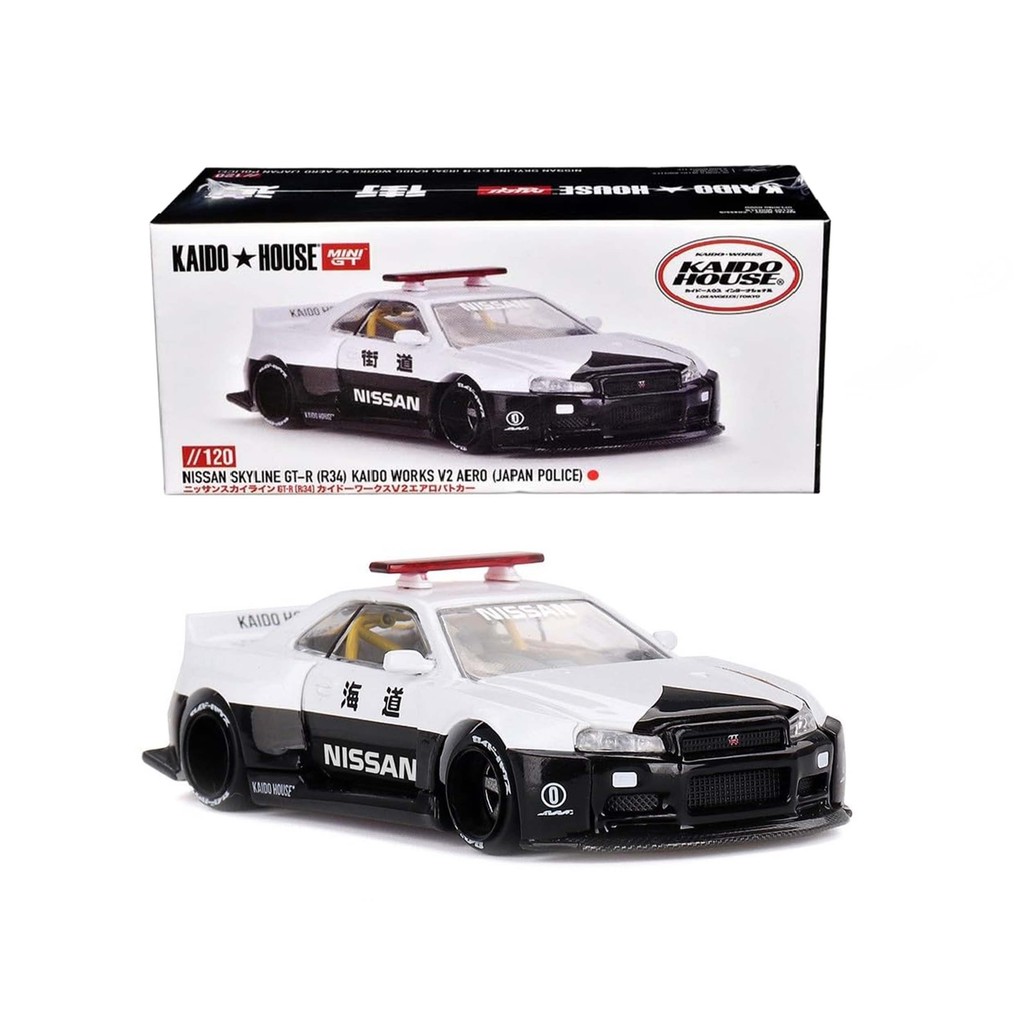Kaido House KHMG120 Nissan Skyline GT-R R34 Kaido Works (V2 Aero ...