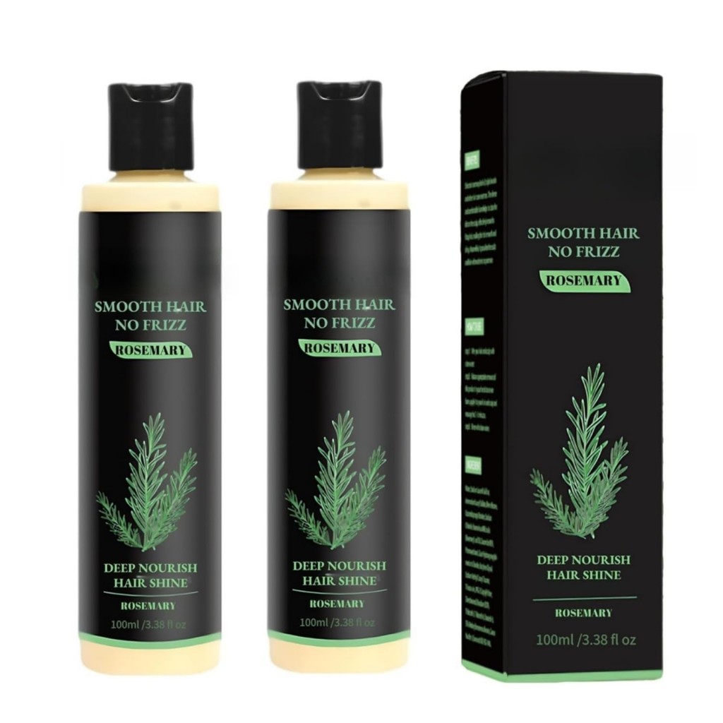 Syampu Rosemary Organik untuk Rambut, Formula Penebalan dan Pengukuhan ...