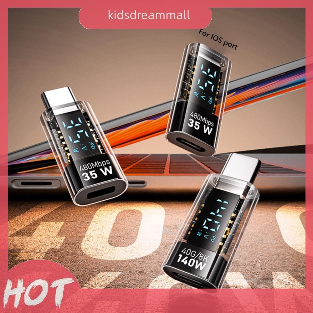 [KidsDreamMall.my] Type C To C Adapter PD140W USB4.0 40Gbps Type C ...