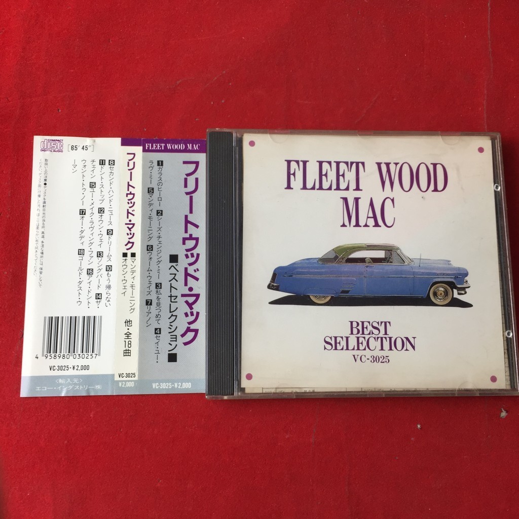 Fleet Wood Mac Best Selection (Japan Edition )千 | Shopee Malaysia