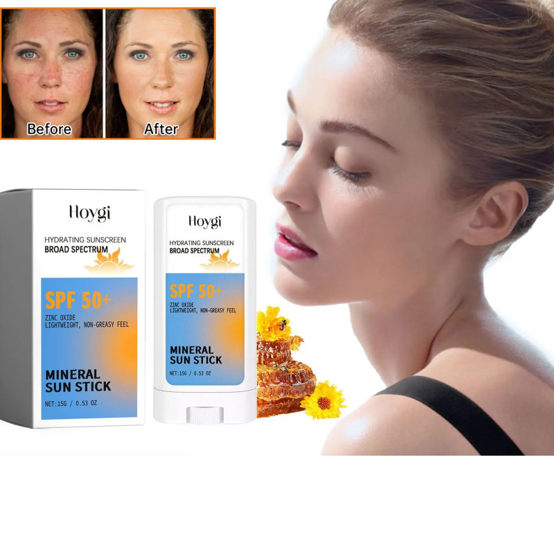 Sunscreen Stick SPF 50 Anti Sunburn Dark Spot Skin Protective Oil ...