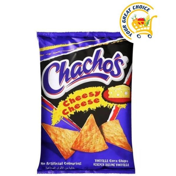 Chacho's Cheese Tortilla Corn Chips 70g | Shopee Malaysia